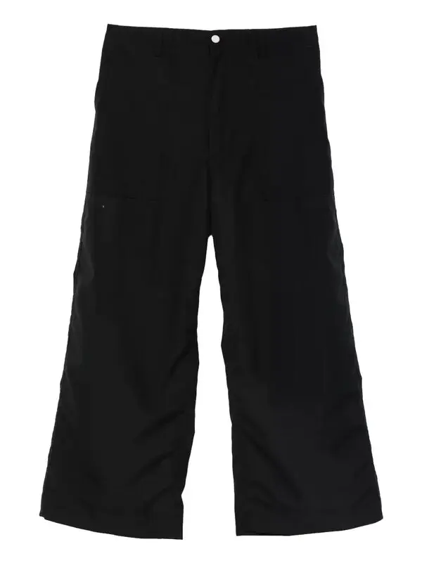 Comme Des Garçons Wool Trousers - Black