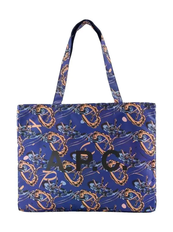 A.p.c. Diane Tote Bag - Blue