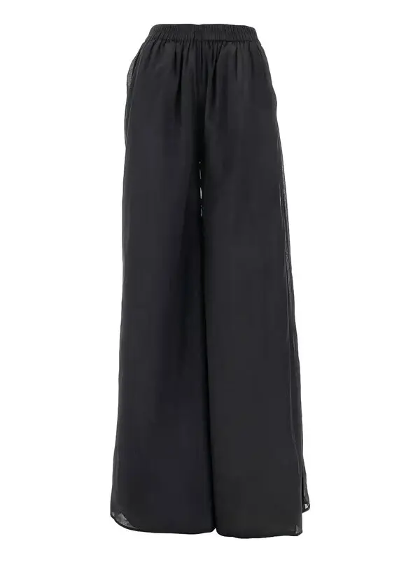 Andamane Cotton Trousers - Black