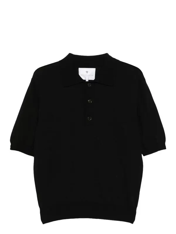 SEVEN GAUGE Polo Shirt - Black