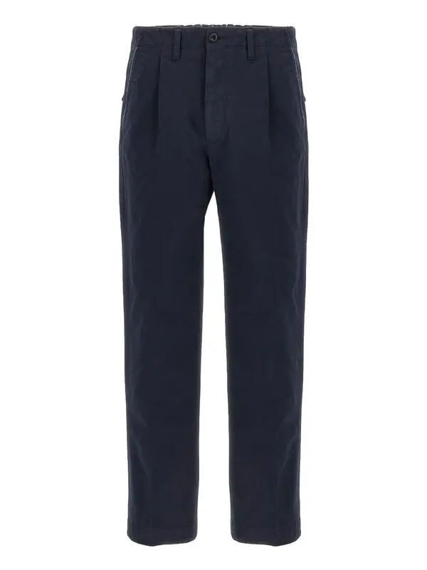 Incotex Cotton Trousers - Blue