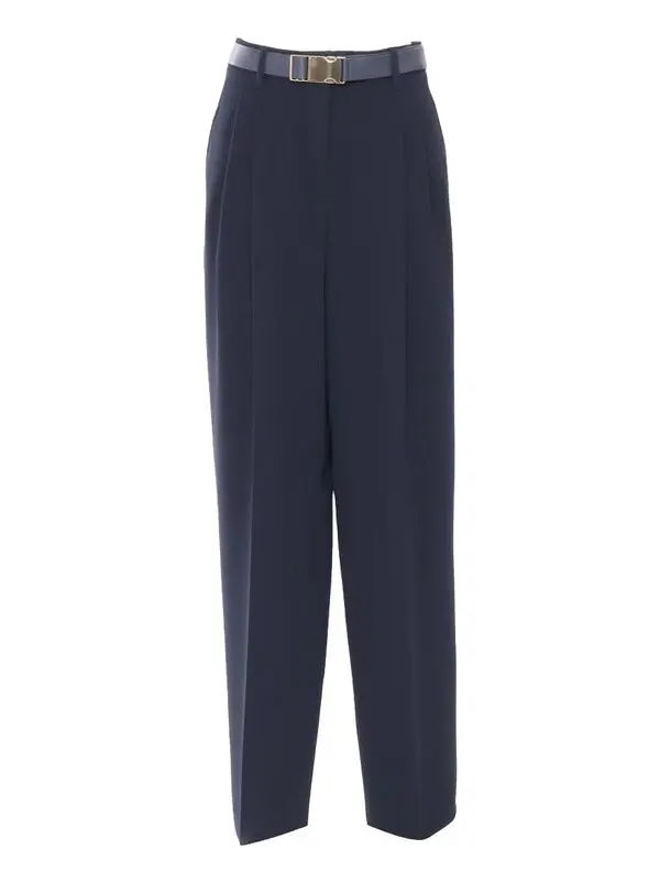 Max Mara Neottia Long Trousers - Blue