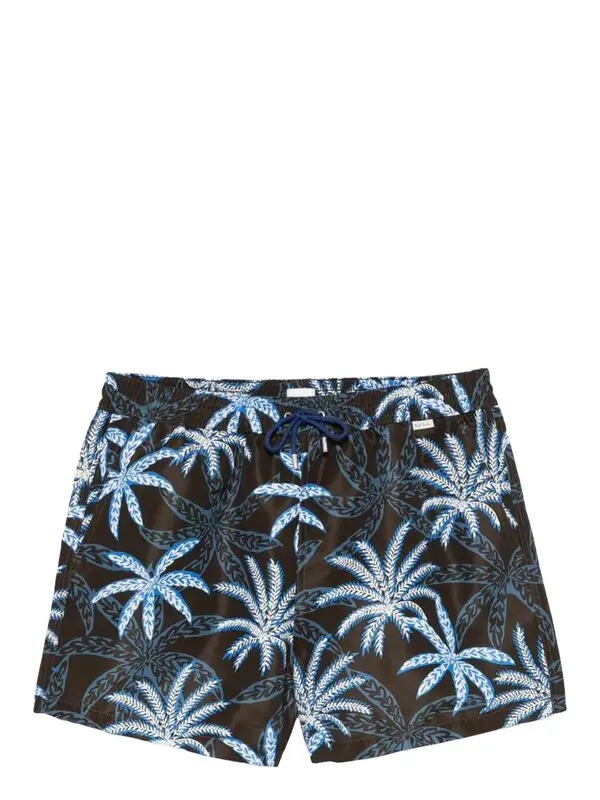 Paul Smith Palms Swim Shorts - Grey