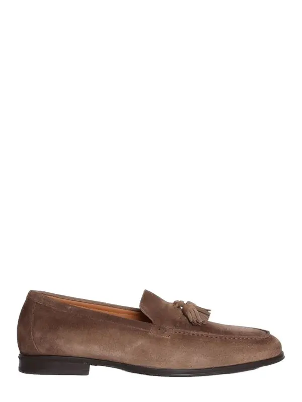 DOUCAL'S Tassel Adler Loafers - Brown