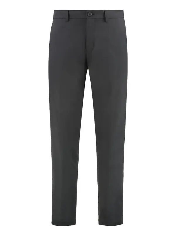 BOSS Technical Fabric Relaxed Fit Trousers - Black