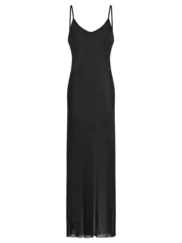 Roberto Cavalli Sleeveless Maxi Dress - Black