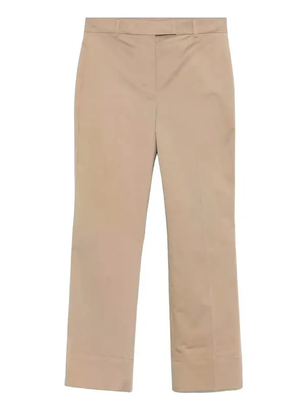 Max Mara Felice Cropped Trousers - Brown