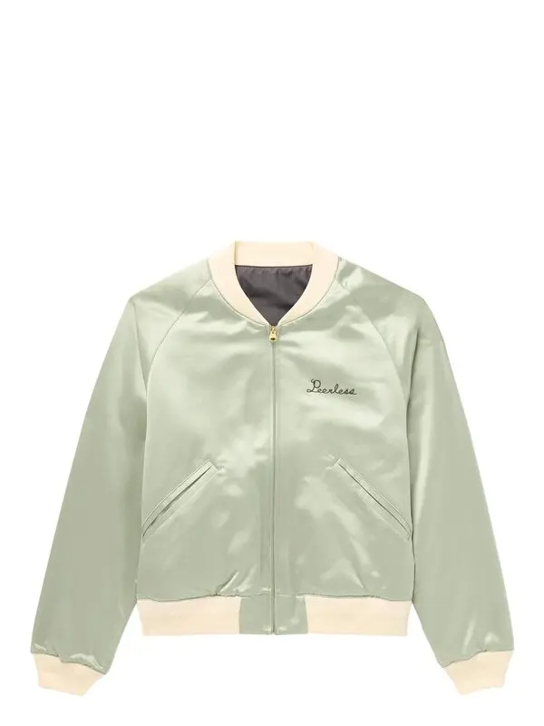 Visvim Reversible Bomber Jacket - Green