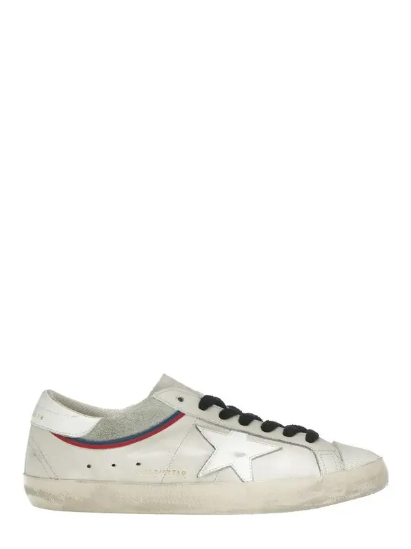 GOLDEN GOOSE Super-star Sneakers - White/grey