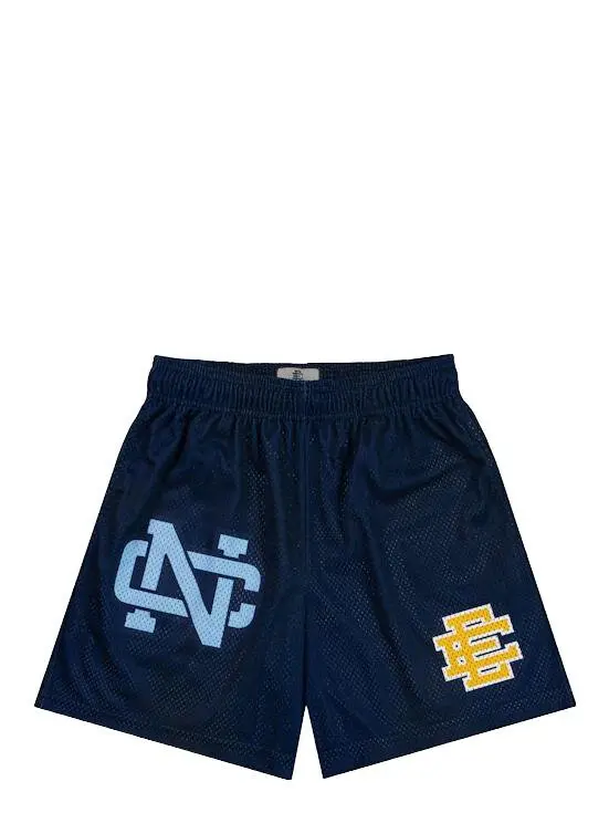 ERIC EMANUEL Ee Basic University Of North Carolina Short - Navy Blue/yellow Ee