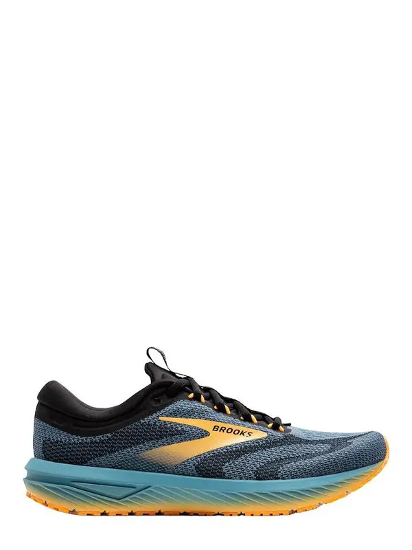 Brooks Revel 7 Sneakers - Storm Blue/black/orange Pop