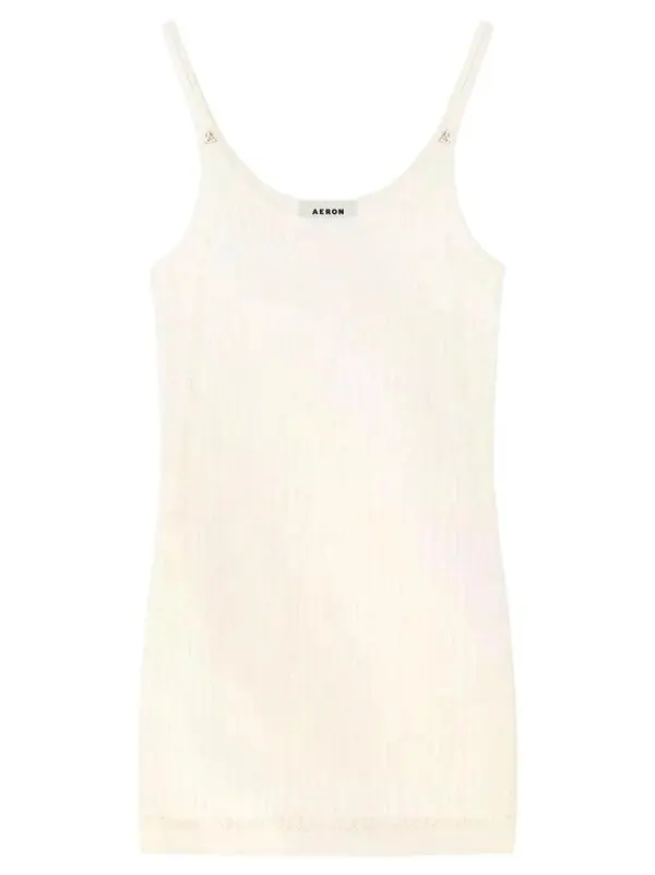 AERON Barry Mini Dress - White