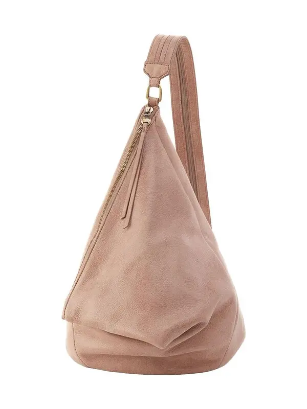 Hobo Sway Convertible Leather Sling Bag - Hazel