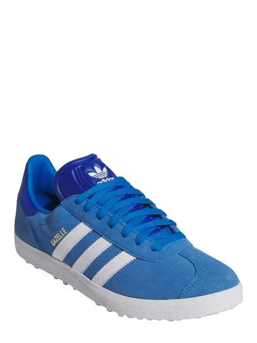 Adidas Gazelle Spikeless Golf Shoes - Bluebird/ White/ Royal Blue