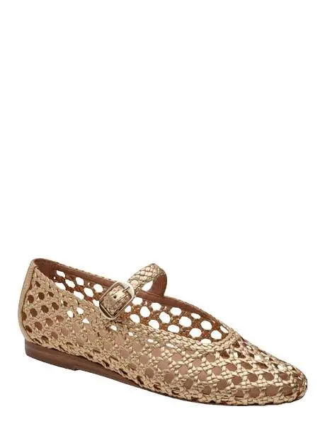 Marc Fisher Evonna Mary Jane Flat - Gold