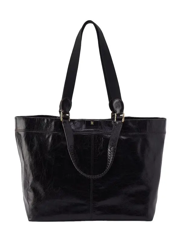 Hobo Romy Max Leather Tote Bag - Black