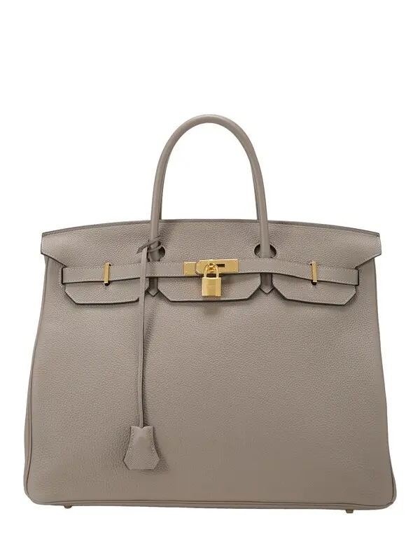 Hermès Togo Birkin 40 - Gris Asphalt