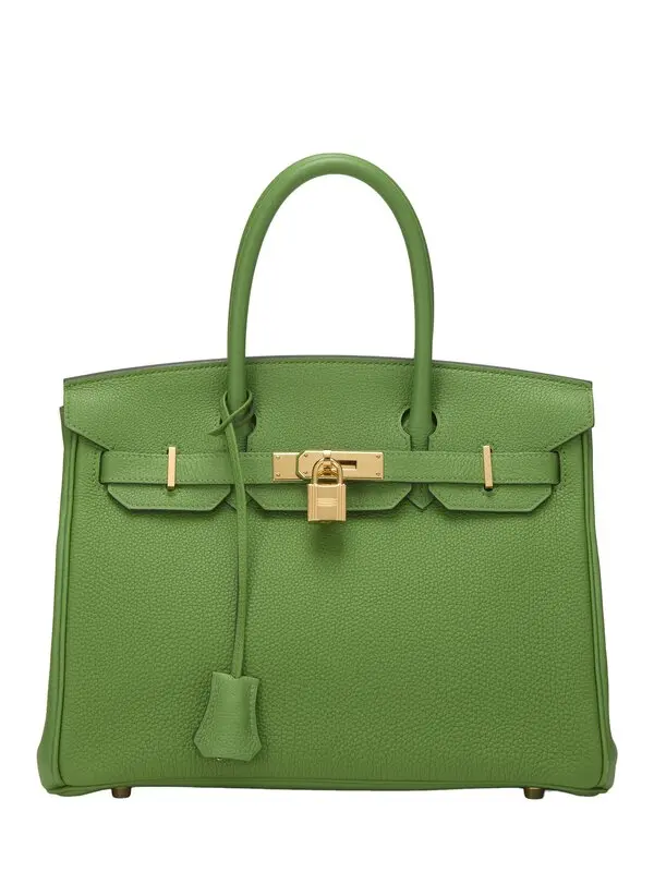 Hermès - Hermès Vert Yucca Togo Birkin 30