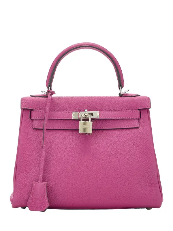 Hermès Kelly Retourne 25 - Rose Purple