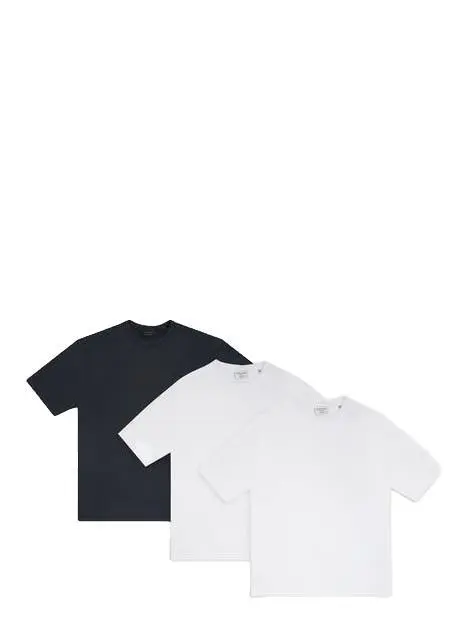 INDUSTRIE AUSTRALIA The Del Sur T-shirt - White Navy