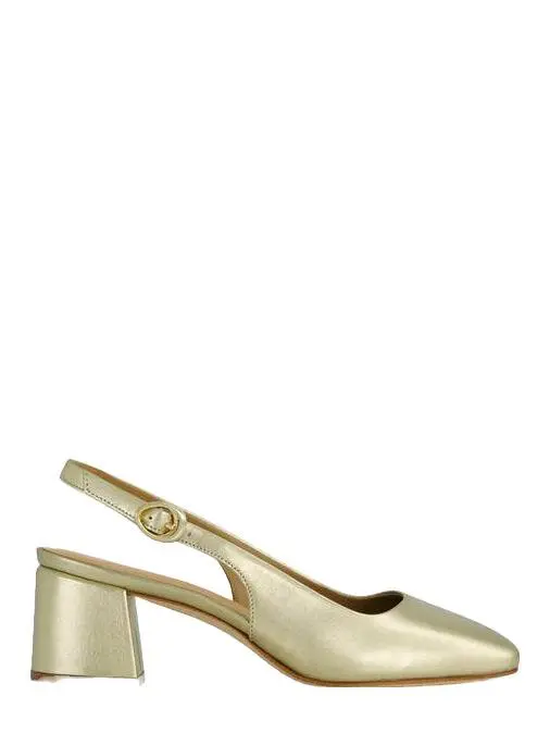 Bernardo Alexia Slingback Pump - Champagne