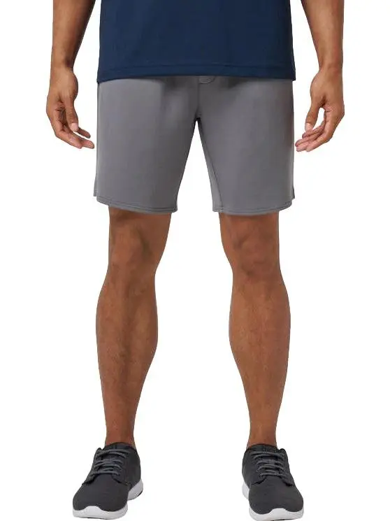 Travis Mathew Fibercloud Drawstring Shorts - Heather Grey