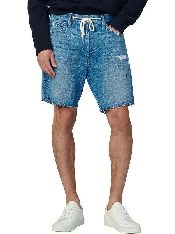 JOE'S Raw Hem Denim Shorts - Florence
