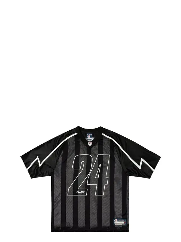 PALACE Meshy Stripe Jersey - Black