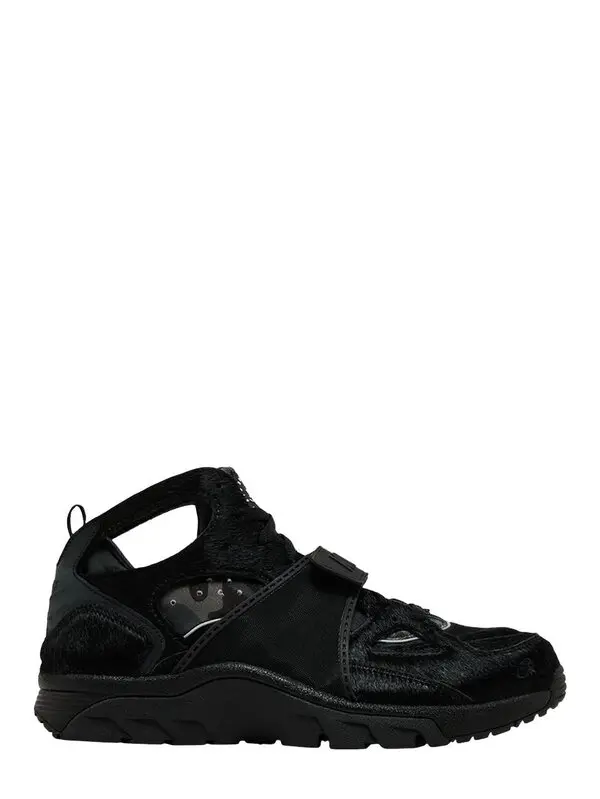 Nike Corteiz X Air Trainer Huarache Sneakers - Black