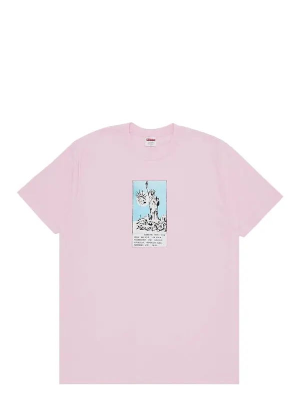Supreme Liberty Tee 'light - Pink