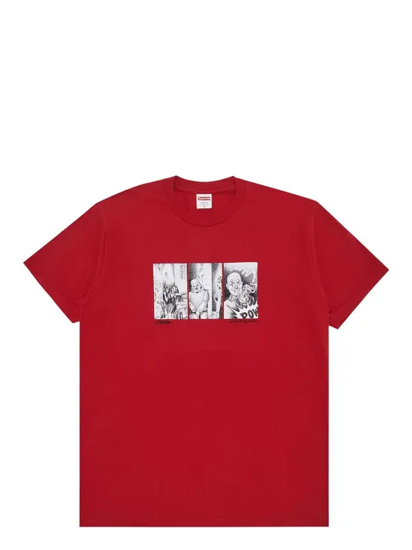 Supreme Mister Cartoon Pow Tee - Red