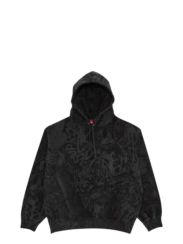 Supreme Liberty Hooded Sweatshirt - Black