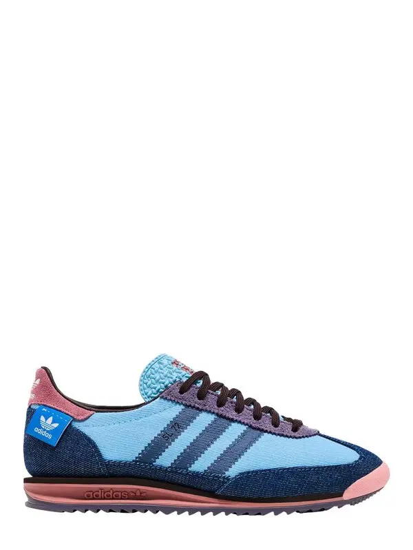 Adidas Kseniaschnaider X Sl72 Og Denim Sneakers - Blue
