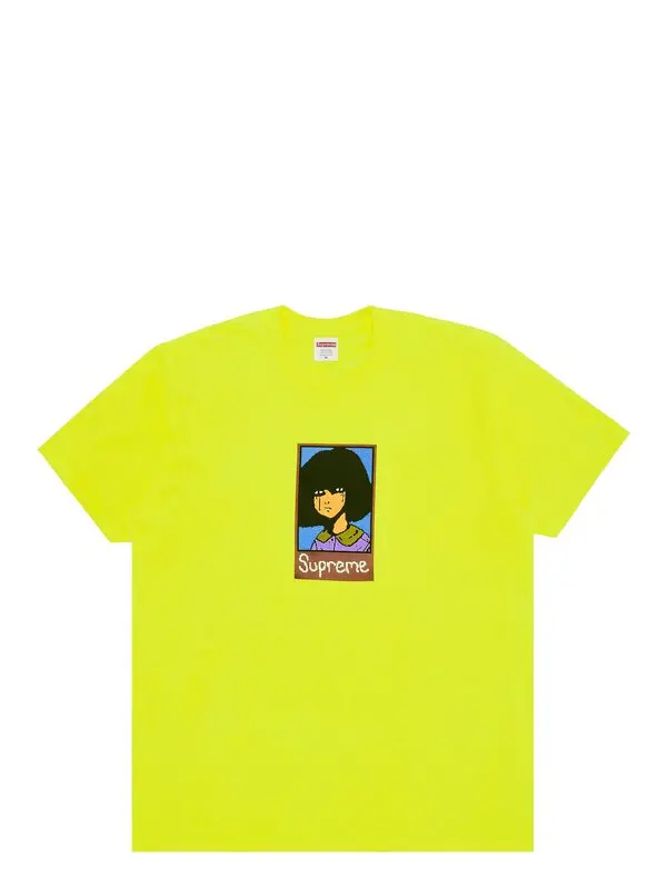 Supreme Emo Tee 'fluorescent - Yellow