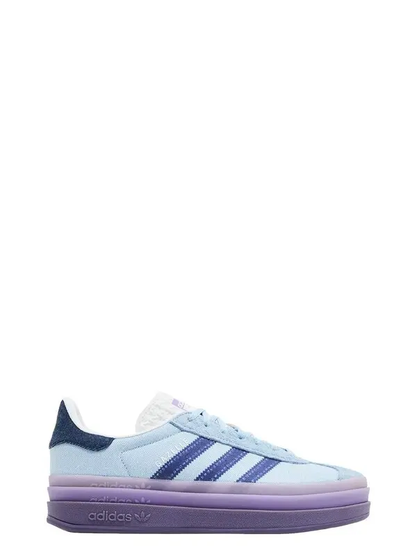 Adidas Kseniaschnaider X Gazelle Bold Denim Sneakers - Blue