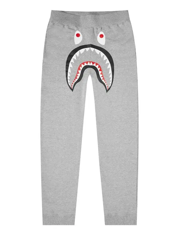 A BATHING APE Shark Slim Sweatpants - Grey