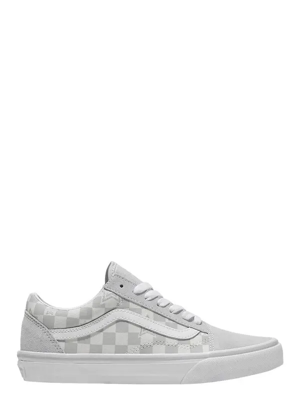 VANS Old Skool Checkerboard Sneakers - Grey