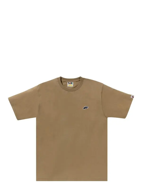 A BATHING APE Sta One Point Tee 'beige - Tan