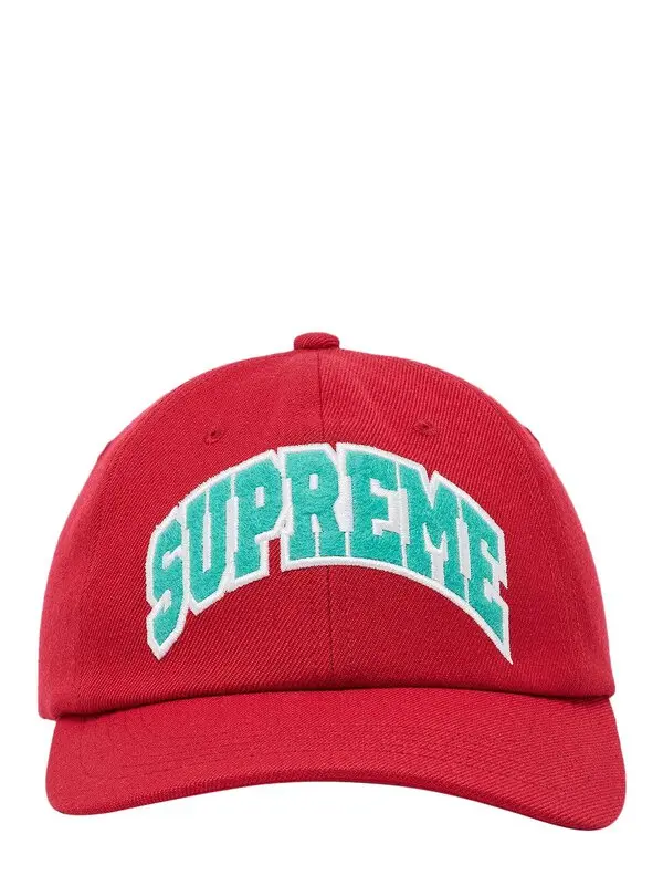 Supreme Felt Arc 6-panel Hat - Red