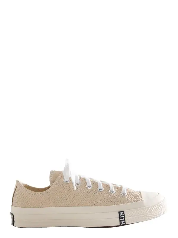 CONVERSE Kith X Chuck 70 Low Sneakers - Cream