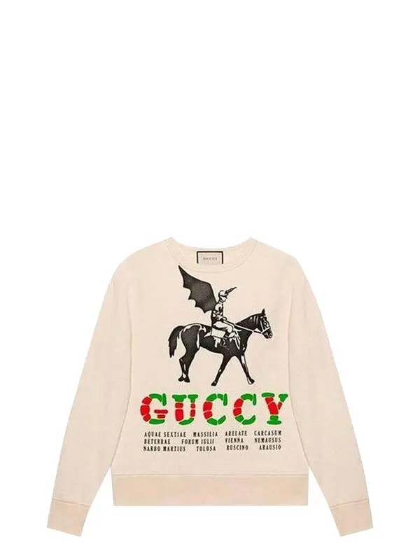 Gucci Crewneck Sweatshirt - White