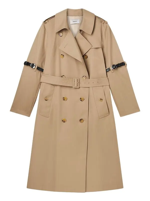 Coperni Hybrid Trench Coat - Tan