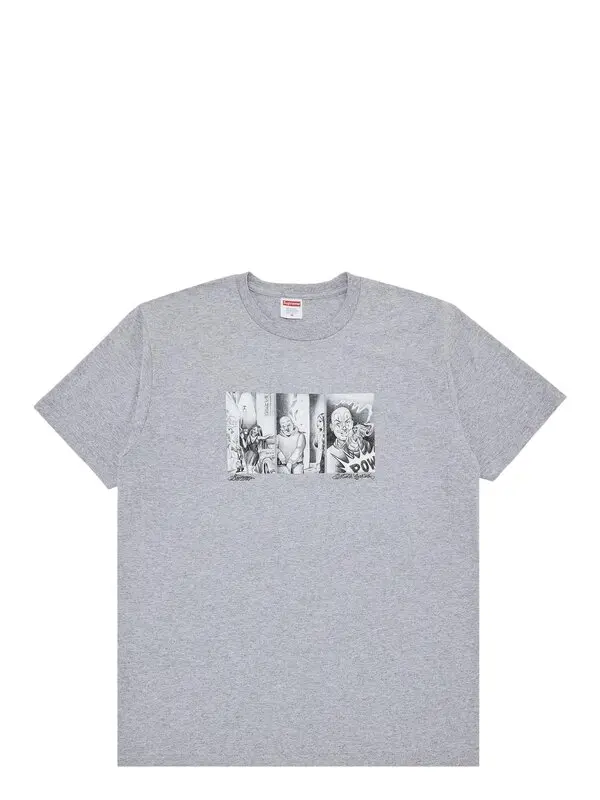 Supreme Mister Cartoon Pow Tee 'heather - Grey