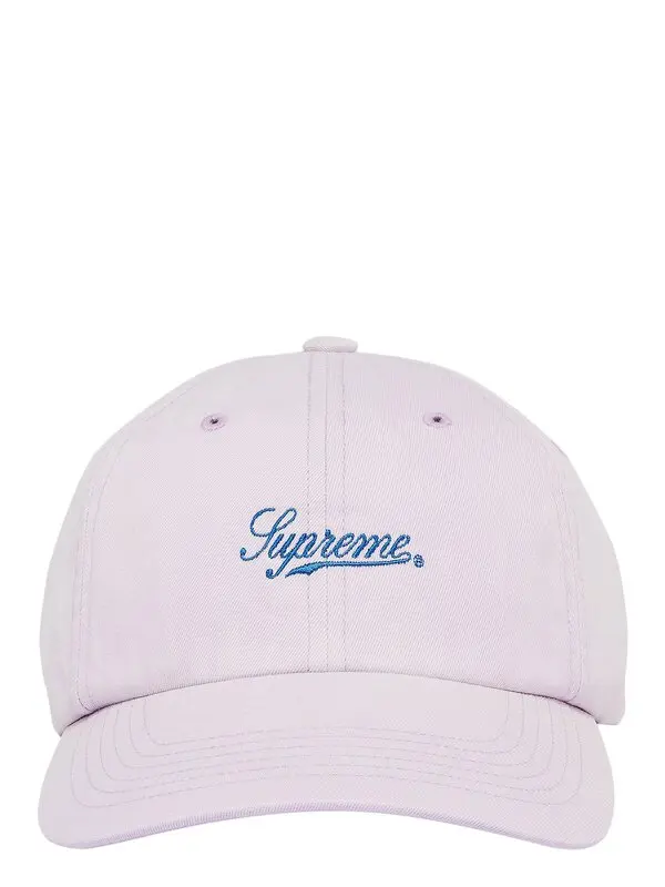 Supreme Bleached Chino 6-panel 'lavender - Purple