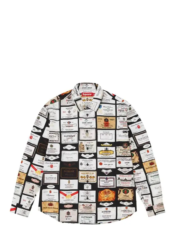 Supreme Label Shirt - Black
