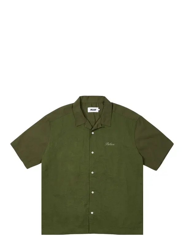 PALACE Double Faced Shirt 'the Deep - Green