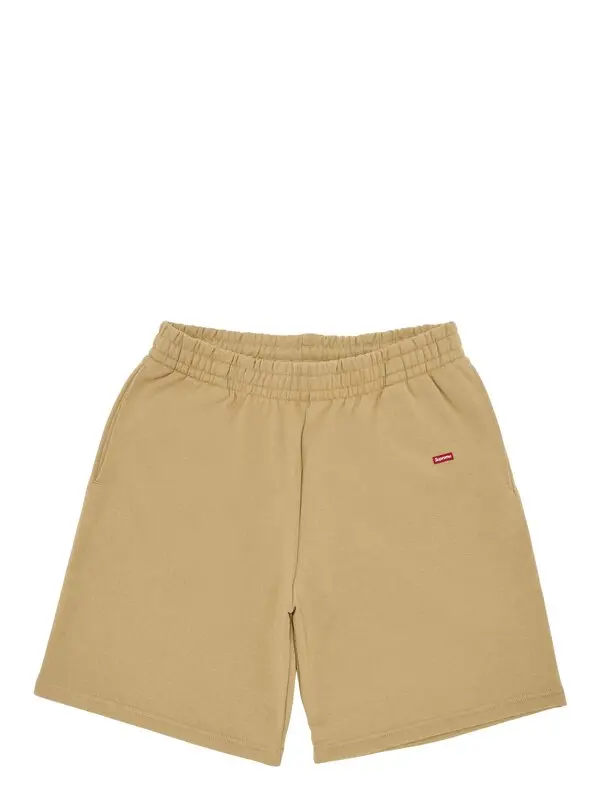 Supreme Small Box Sweatshort - Tan