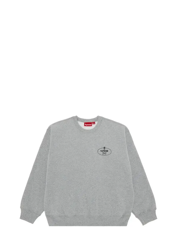 Supreme Crest Crewneck - Grey
