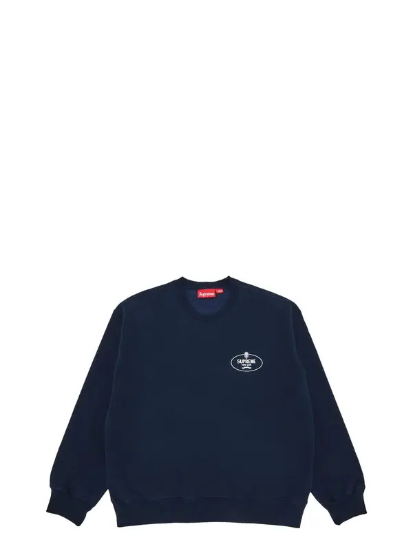 Supreme Crest Crewneck 'navy - Blue