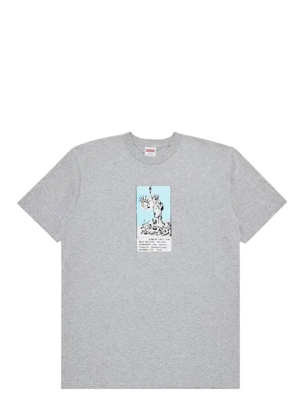 Supreme Liberty Tee 'heather - Grey